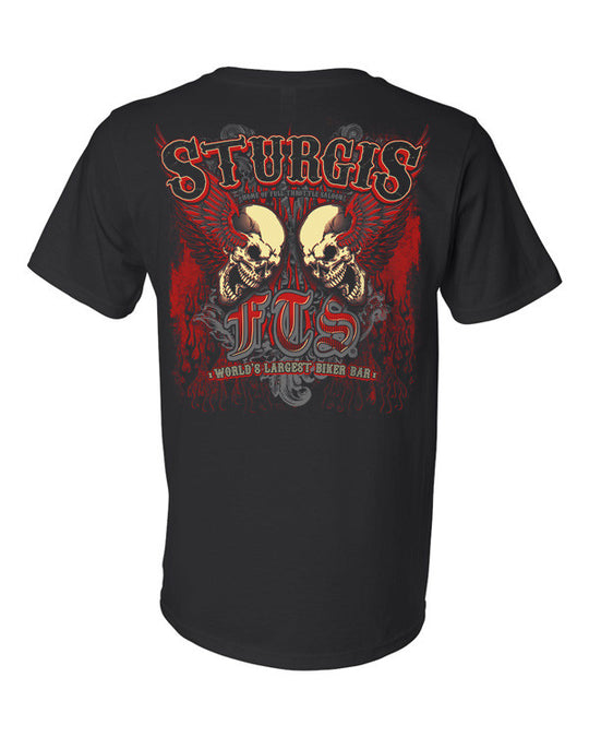 FTS Dark Fire Sturgis Rally Shirt T-shirt – Full Throttle Saloon