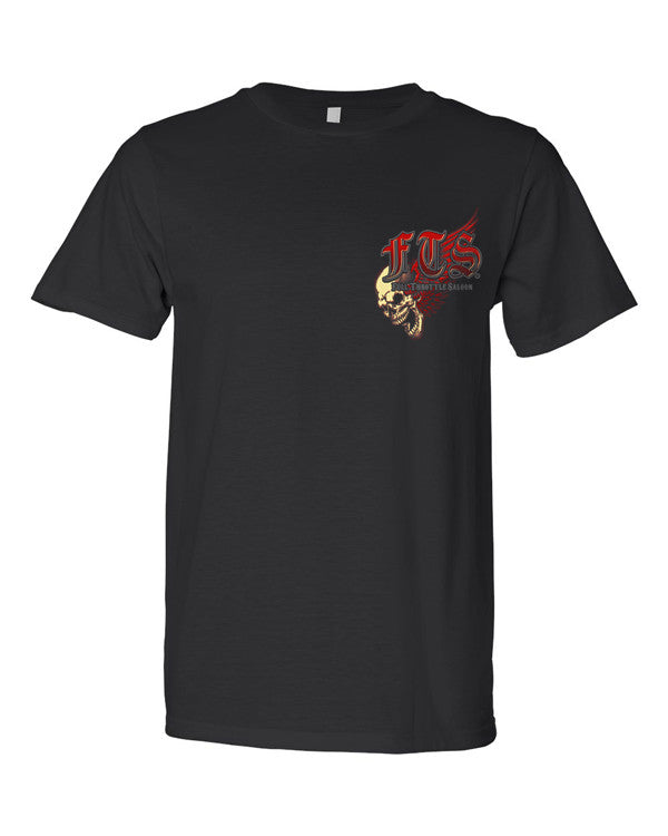 FTS Dark Fire Sturgis Rally Shirt T-shirt – Full Throttle Saloon